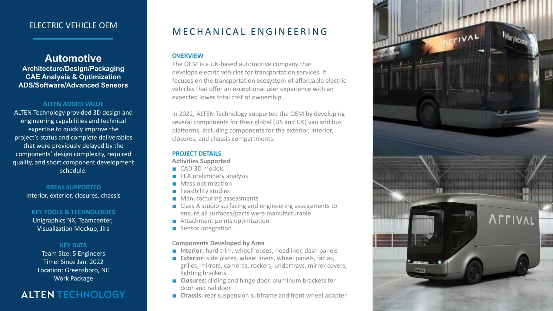 Mechanical Engineering - ALTEN Technology